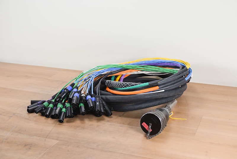 Whirlwind Multipin to 56-Channel XLR Male Fan Snake - 25' | Reverb