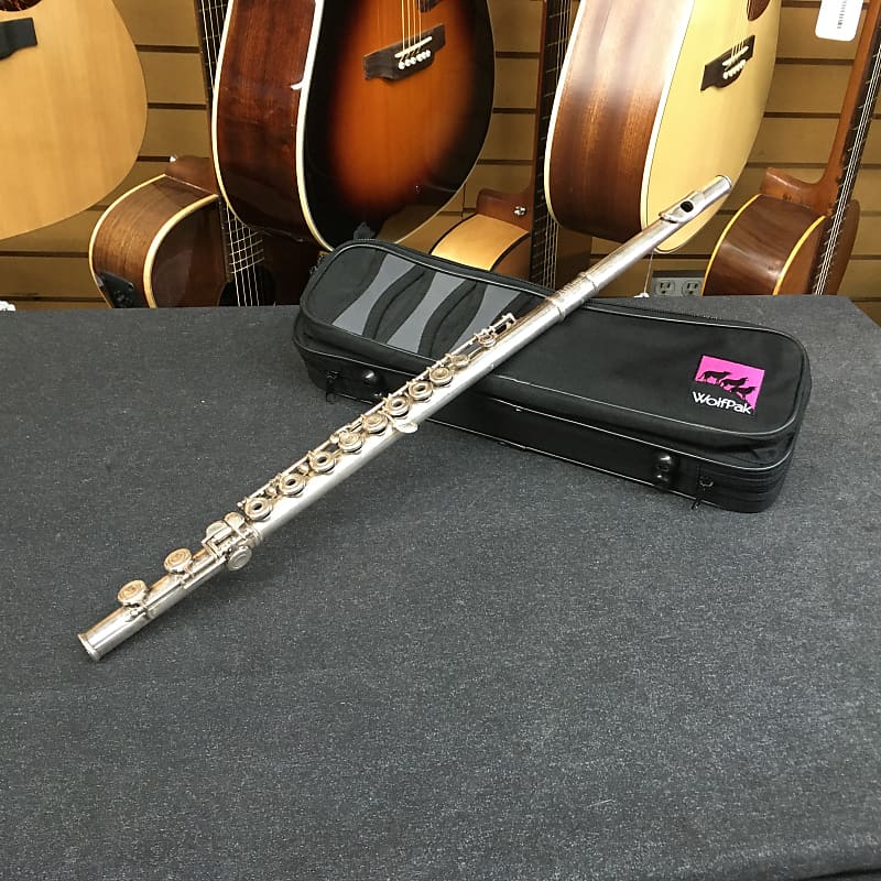 Vintage Artley Open-Hole Silver Flute w/ Semi-Rigid WolfPak | Reverb
