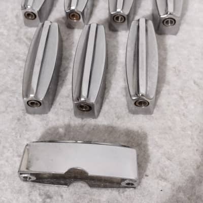 UNMARKED SNARE DRUM LUGS SET OF 8 WITH MOUNT SCREWS 70'S | Reverb