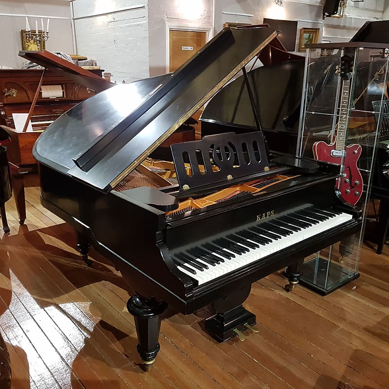 Used Ernst Kaps Baby Grand Piano Black 13461 - Sherwood | Reverb