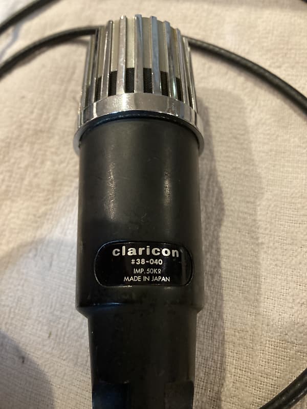 Claricon 38-040 Fantastic Microphone High Z Made in Japan | Reverb
