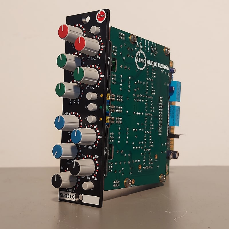 SLQ51X SSL 4000 style EQ Black Knob | Reverb