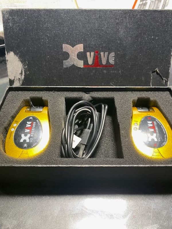 Xvive Xvive Audio U2 Digital Wireless Guitar System, Gold | Reverb