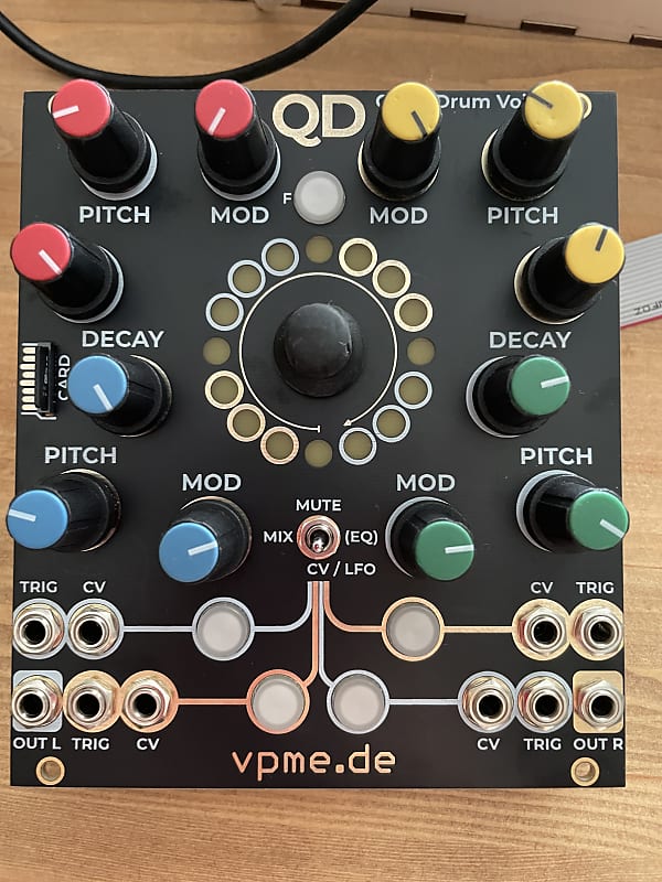VPME.de Quad Drum Module 2018 - Present - Black | Reverb UK