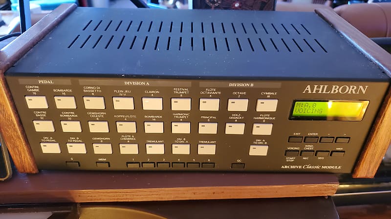 Ahlborn Classic Pipe Organ MIDI Module Classic Mid 90s - | Reverb