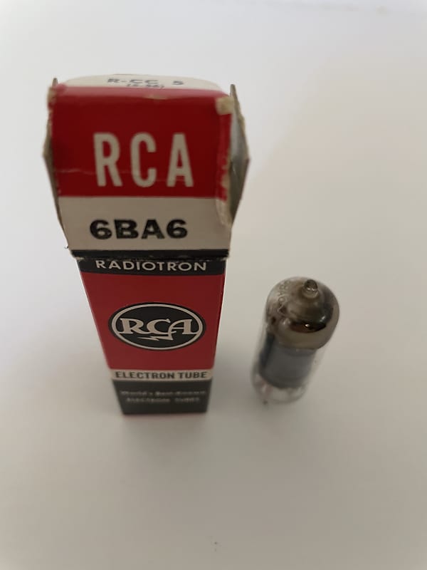 Vintage RCA 6BA6/EF93 Pentode Remote Cutoff Amplifier | Reverb