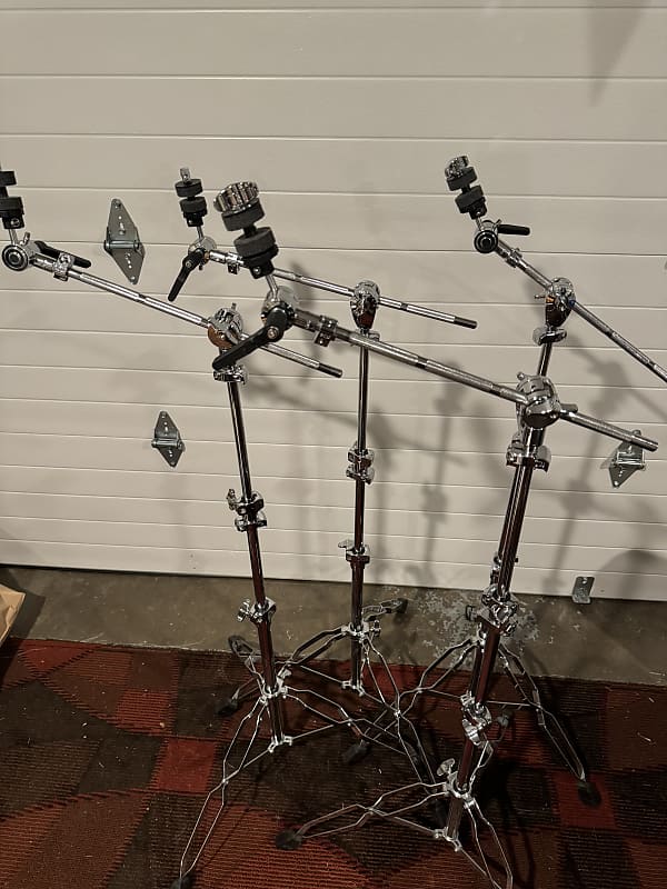 DW 3000 series 2021 - Chrome boom cymbal stands | Reverb