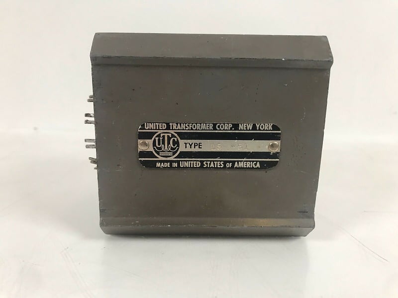 Vintage UTC LS-51 Transformer | Reverb