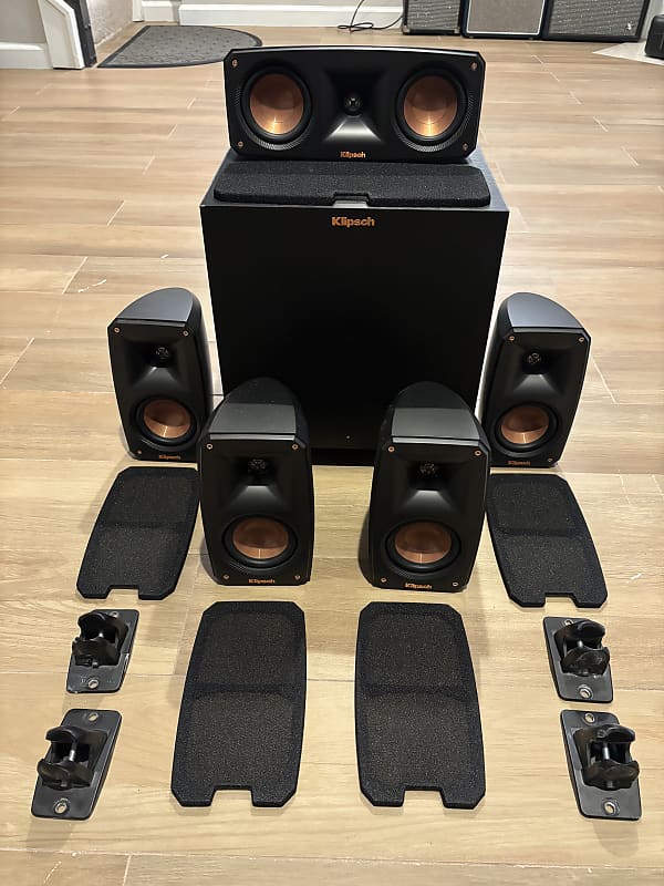 Klipsch Reference Theater Pack 5.1 Channel Speaker System | Reverb