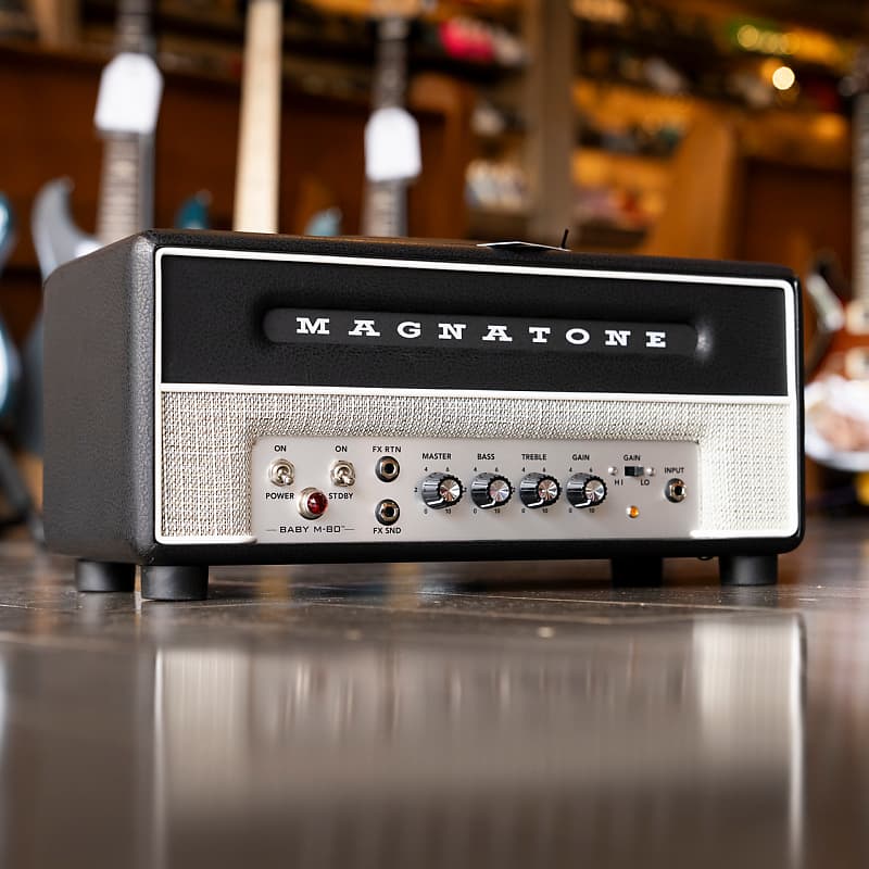 Magnatone Baby M80 12 Watt Tube Amplifier Head w/ 1x10" | Reverb