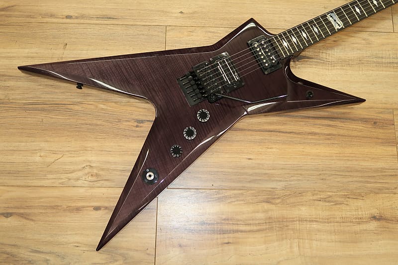 Dean USA Dime Stealth 2023 - trans black flame | Reverb UK