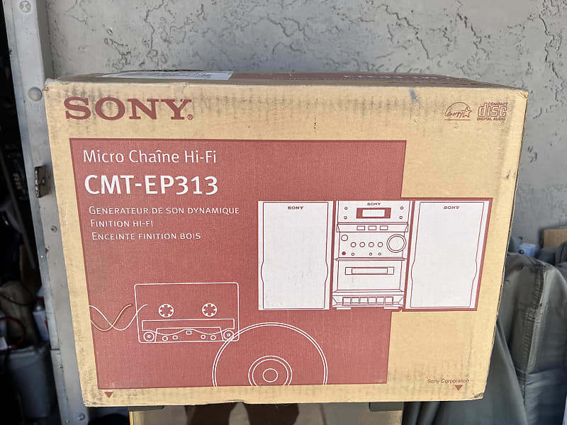 new Sony HCD-EP313 Micro Hi-Fi Stereo System CD Cassette | Reverb