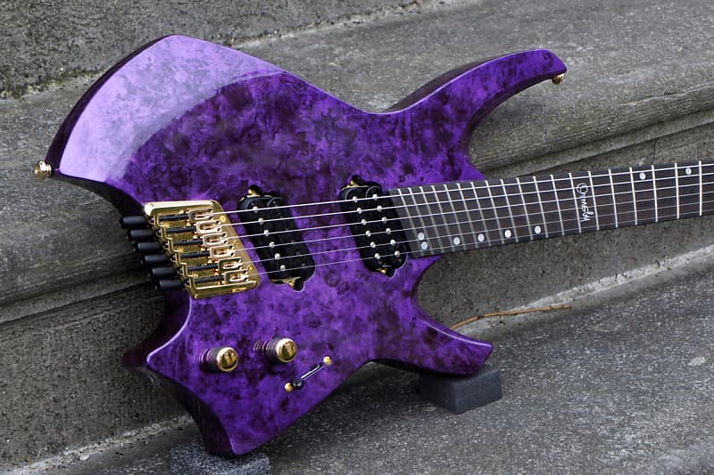 Ormsby Headless Goliath 6 GTR - Purple Marblizer(Pre-Order) | Reverb
