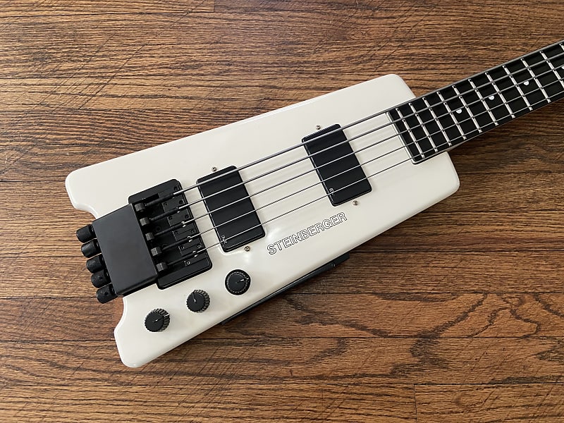 Steinberger USA XL-25 1986 White. 5 string. All Original. | Reverb