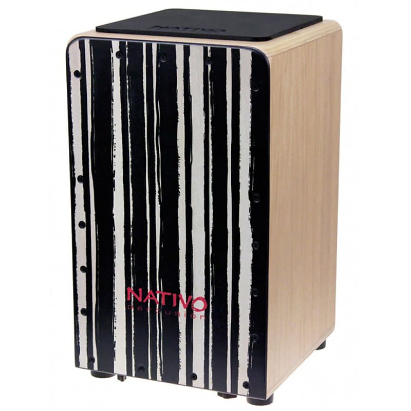 Nativo Studio Series Cajon with Zebra Frontplate | Reverb UK