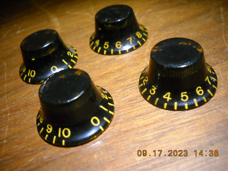 Gibson Knobs 1959 - Black | Reverb