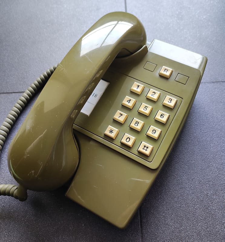 LO-FI Vintage Phone Dual Microphone - Green | Reverb