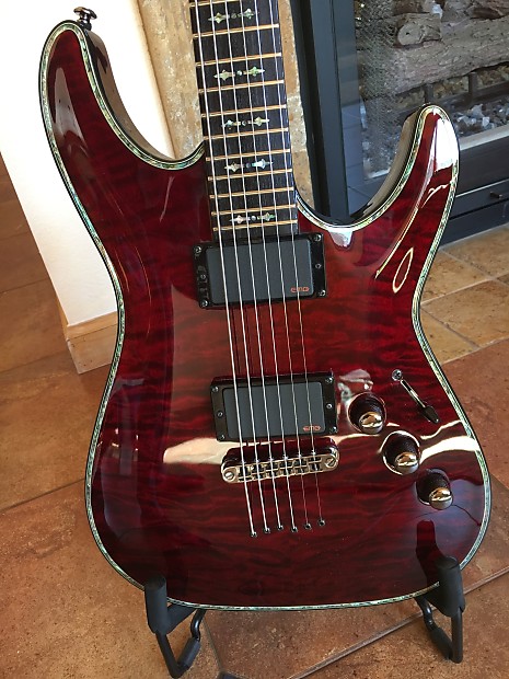 Schecter Hellraiser C-1 EX Baritone w/ OHSC | Reverb