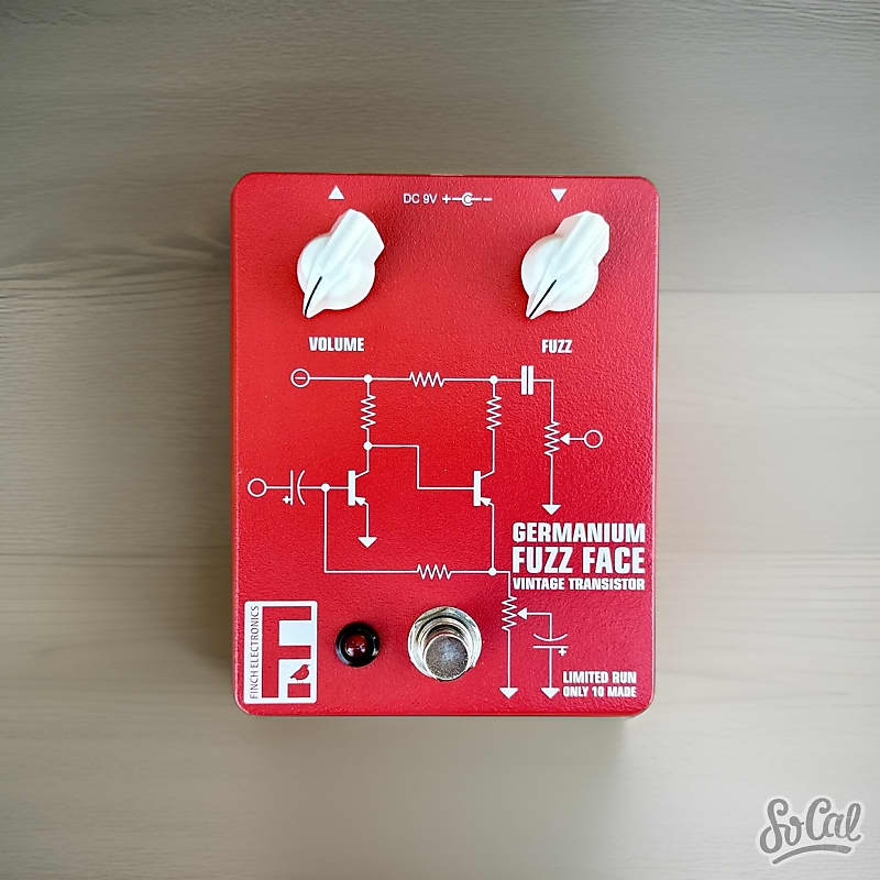 Finch Electronics Custom Germanium Fuzz Face (Vintage | Reverb UK