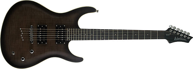 Washburn RX50 Electric Guitar Flame Maple Blackburst | Reverb