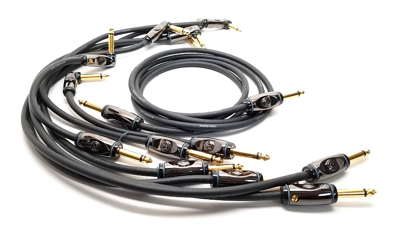 Eight used Planet Waves Solderless Patch Cables of various | Reverb