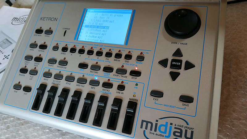 Ketron MidJay PLUS media player / wav mp3 midi files | Reverb