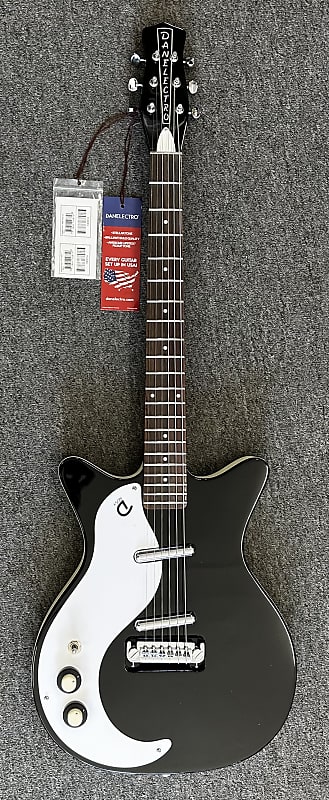 Danelectro 59M NOS+ Left Handed (Black) | Reverb