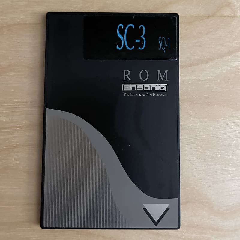Ensoniq SC-3 Rom Card for Ensoniq Sqr Plus, Sq2, Sq1 Plus | Reverb
