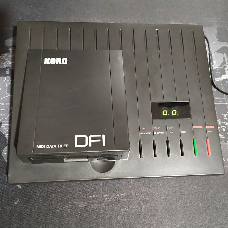 RARE! Korg DF-1 MIDI Data Filer Device DF1 | Reverb