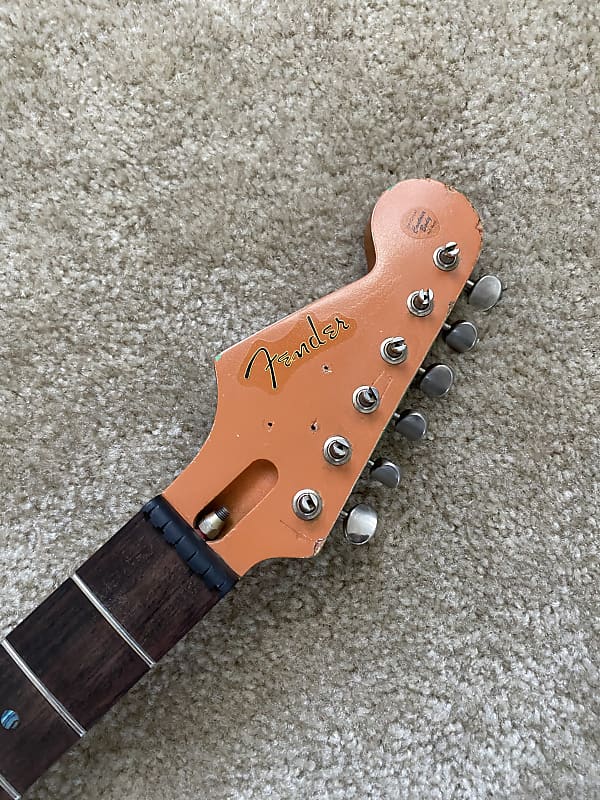 Warmoth Stratocaster Neck Reverse Headstock Loaded with | Reverb