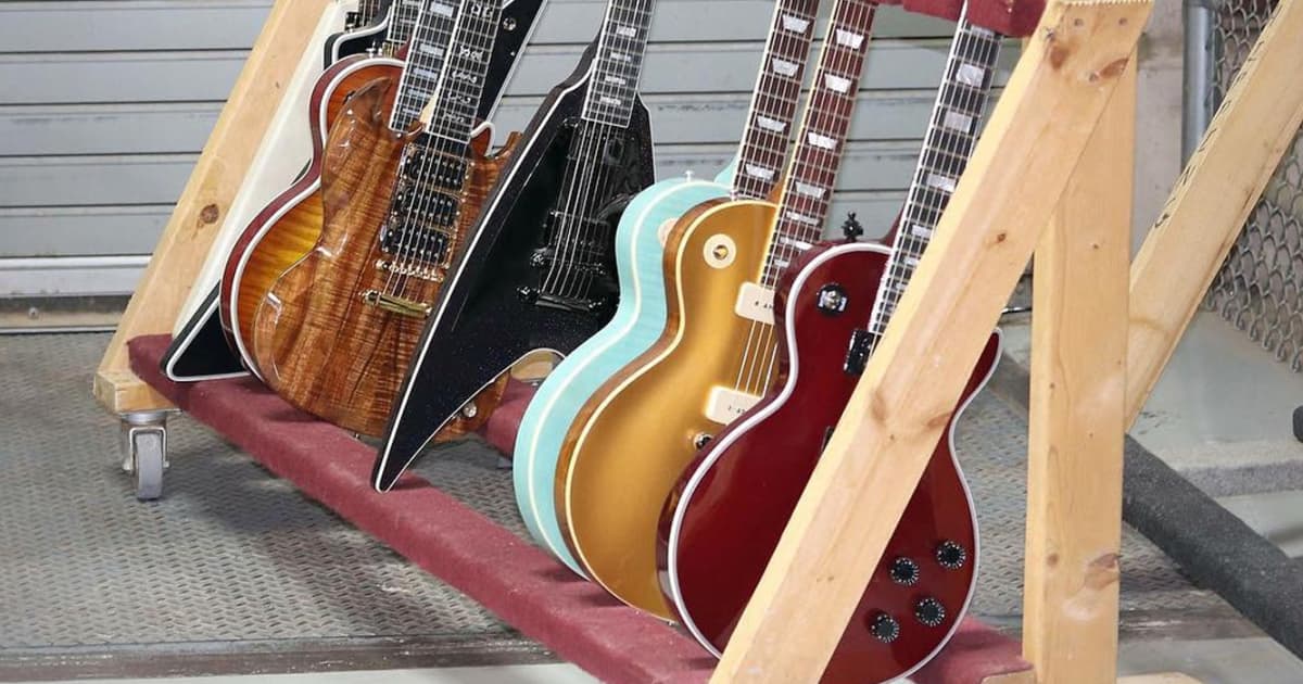 Gibson Showcases Exotic New V-Shaped Guitar Design at | Reverb News