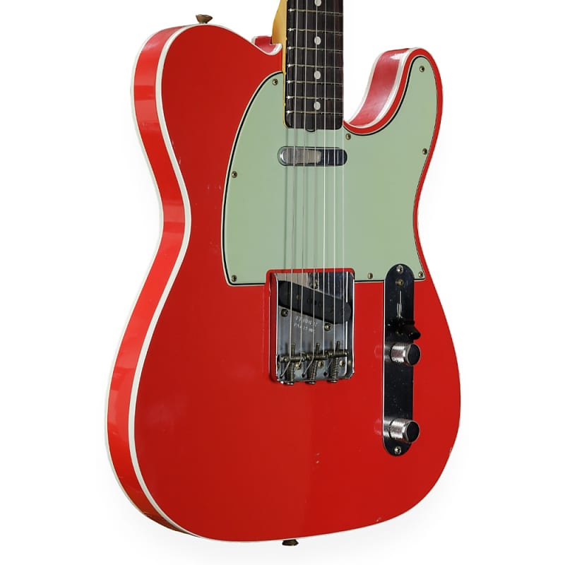 Fender Custom Shop Telecaster 1960 Double Bound Fiesta Red | Reverb UK