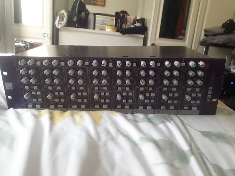 Klark Teknik 8 channel compressor limiter sq1d - Purple white | Reverb