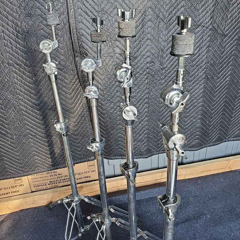 PDP boom cymbal stands set pack 4pc drum hardware Crash | Reverb