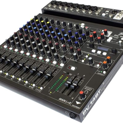 Peavey PV 14 BT 14 Channel Compact Mixer with Bluetooth | Reverb