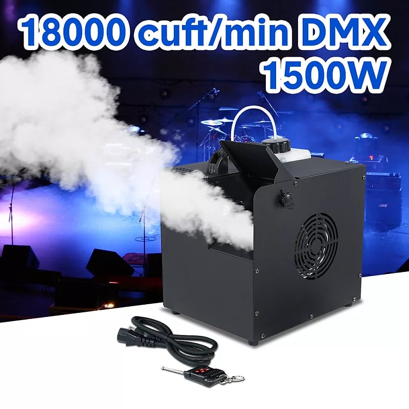 1500W DMX Low Profile Hazer Haze Smoke Fog Machine Theater | Reverb