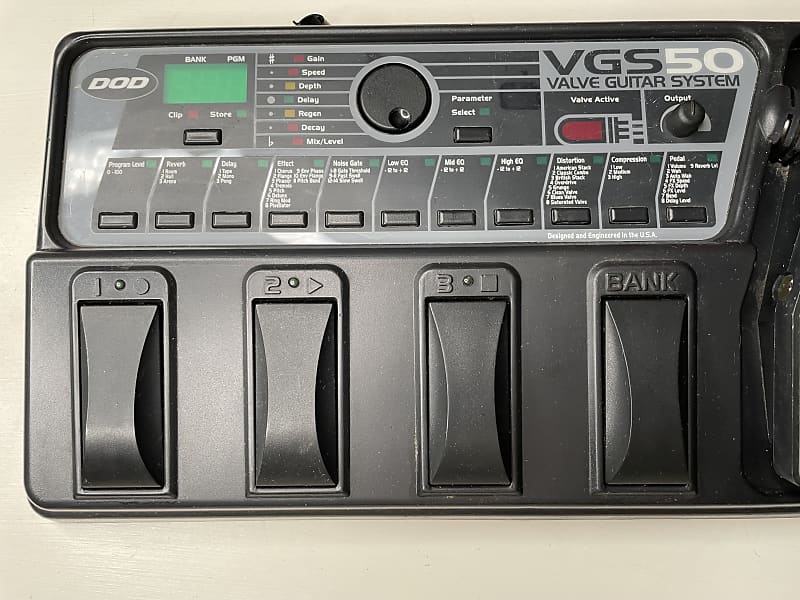 DOD VGS50 Valve Guitar System 50 Multi Effects Unit | Reverb