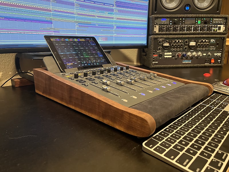 Mix Ends Avid S1 desktop stand Black Walnut | Reverb