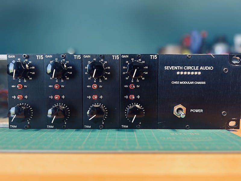 Seventh Circle Audio CH01 Chassis/PSU and 4 x T15 Preamps | Reverb