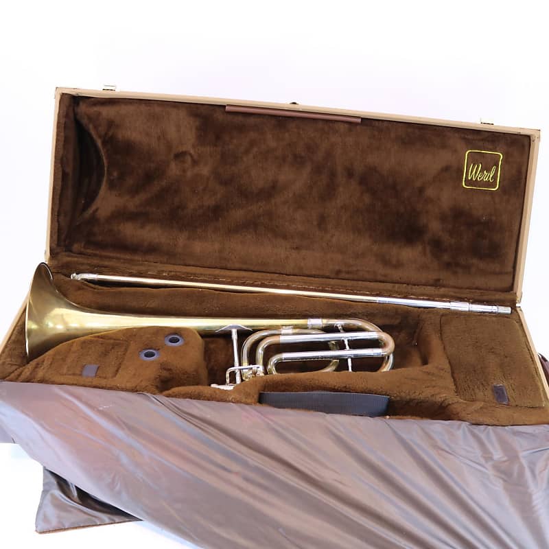 C.G. Conn (Elkhart) 70H Professional Bass Trombone Tuning in | Reverb