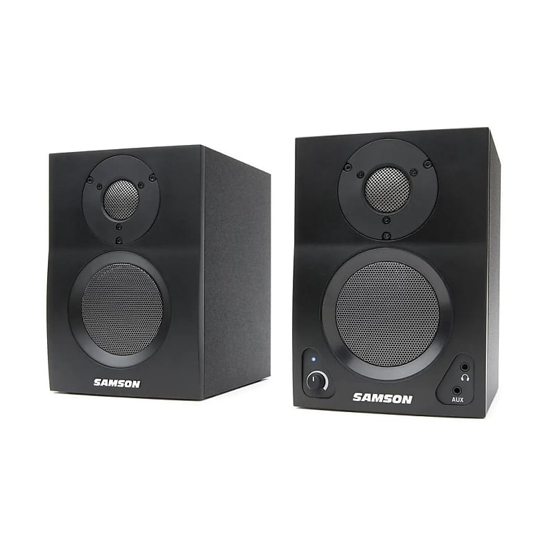 Samson MEDIAONE BT3 Active Studio Monitors With Bluetooth | Reverb
