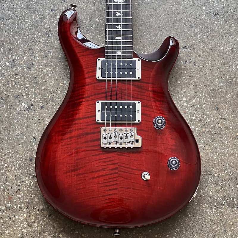 PRS CE 24 2022 - Fire Red Burst | Reverb