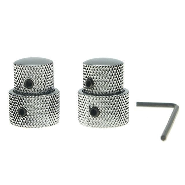 dual concentric knobs - Chrome / United States | Reverb