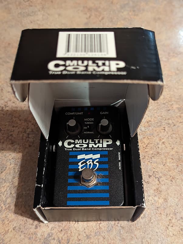 EBS MultiComp Dual Band Bass Compressor | Reverb