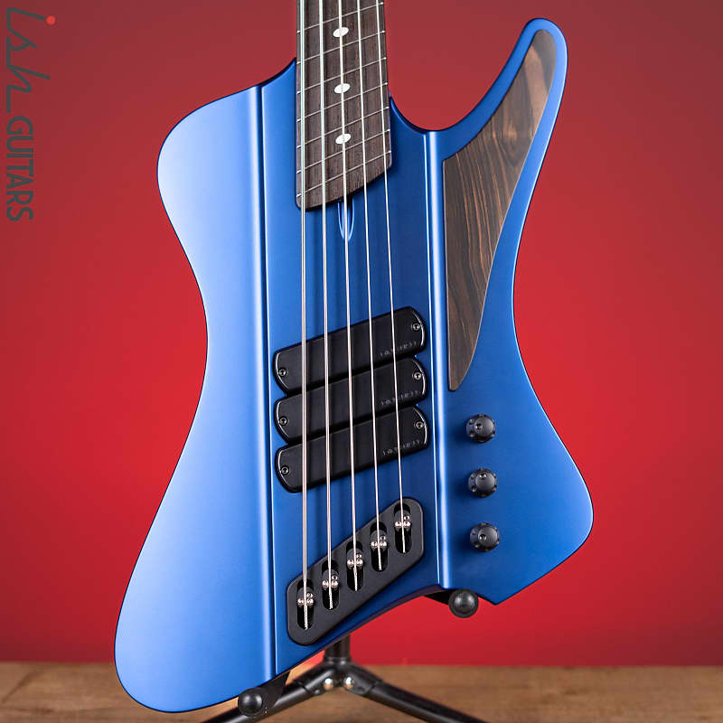 Dingwall D-Roc Custom 5-String Matte Metallic Blueberry | Reverb