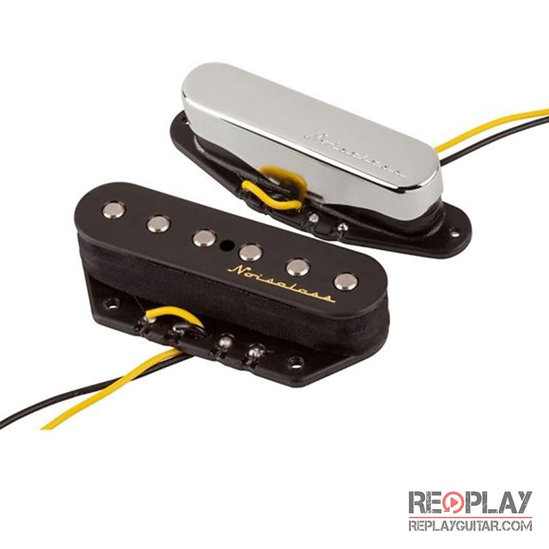 Fender - Vintage Noiseless Telecaster Pickups - Set of 2 | Reverb
