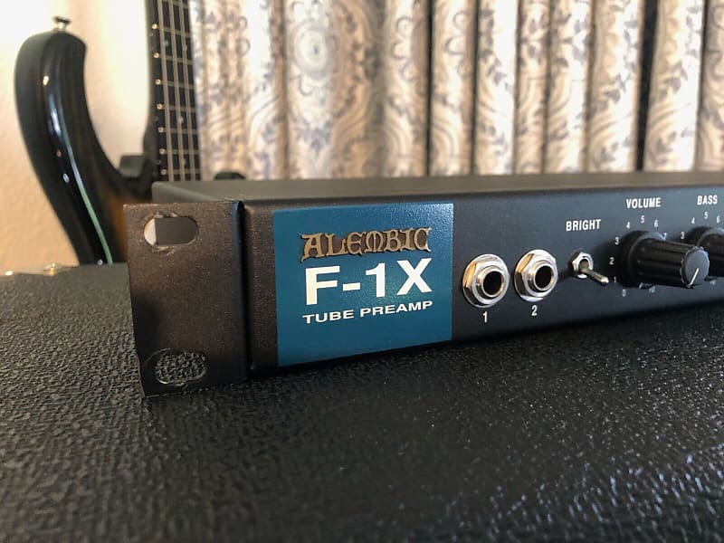 Alembic F-1X Preamp Rackmount 2000s Black | Reverb