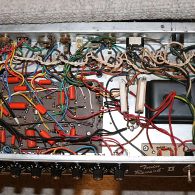 Vintage Complete Fender Twin Reverb II Chassis - Fully | Reverb Canada