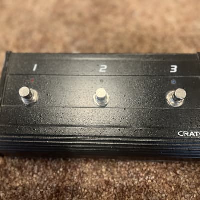 Crate CFP3 / 3 Button Footswitch 90s - Black | Reverb