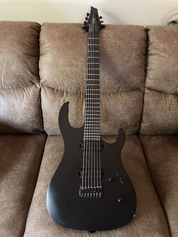 Kiesel DC7x DC700 DC 7 String 2023 - Jet black matte satin | Reverb